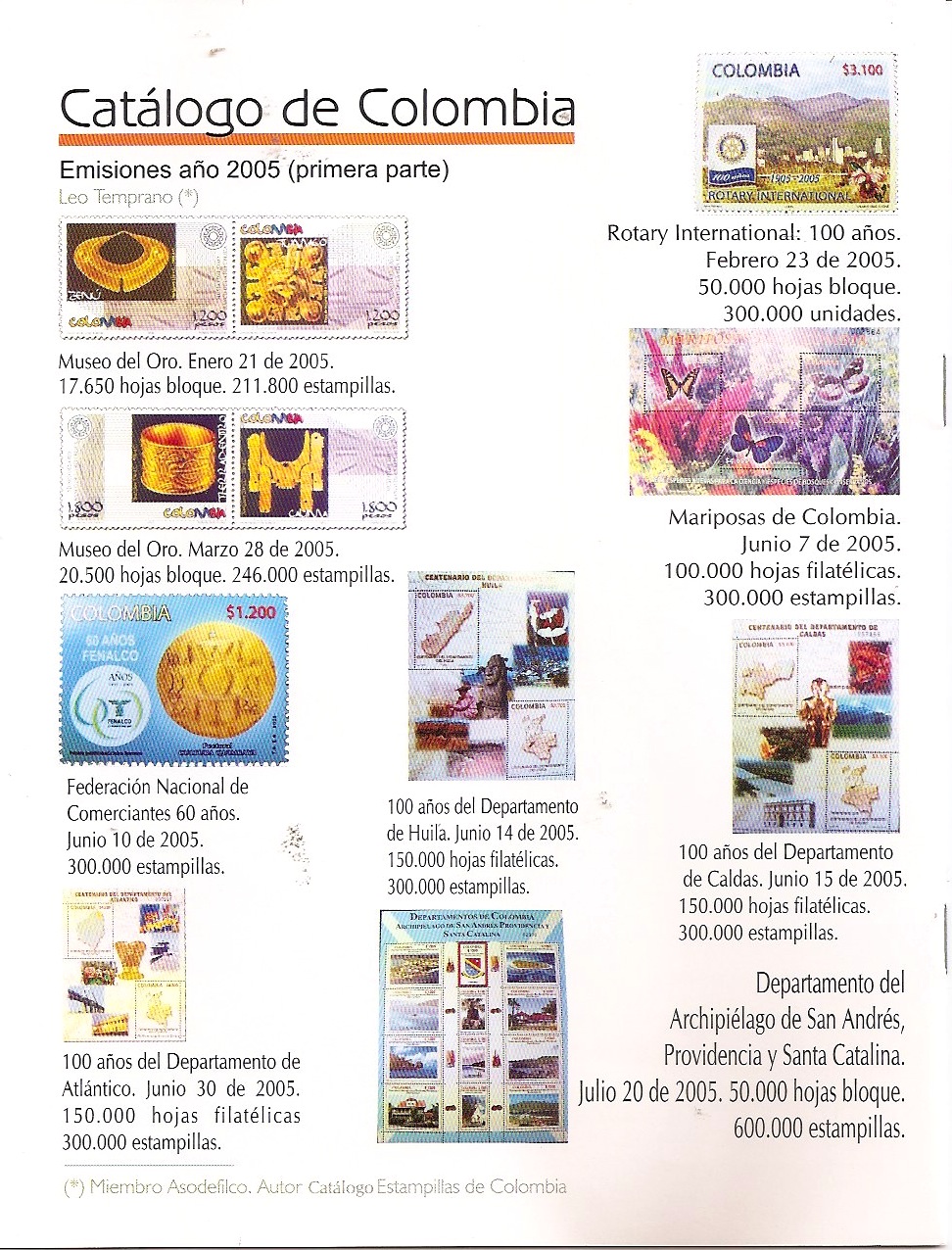 Revista Filatelia Nº 10 – AFITECOL – Amigos de la Filatelia Temática en ...