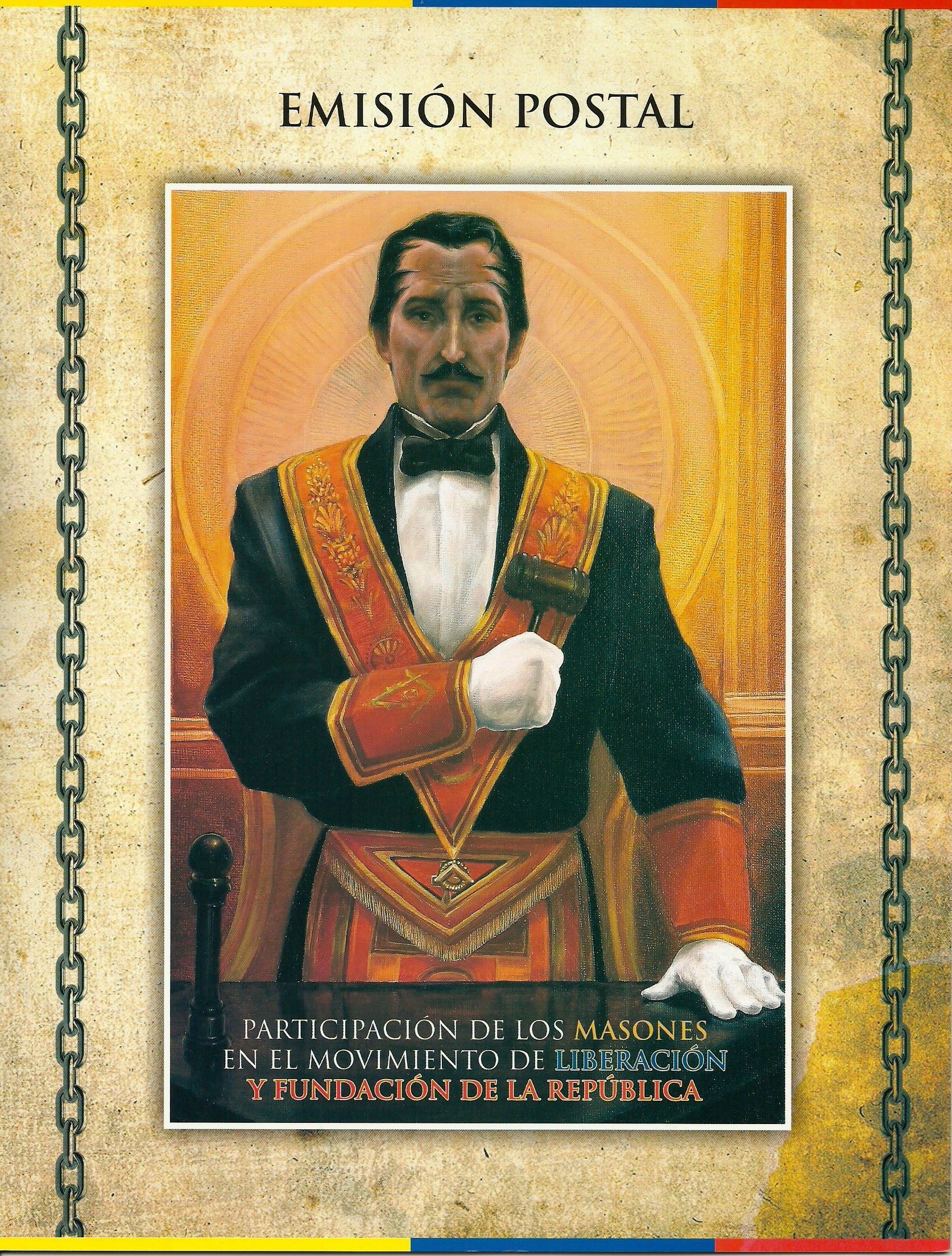 Emisión postal: “Participación de los Masones en el Movimiento de ...