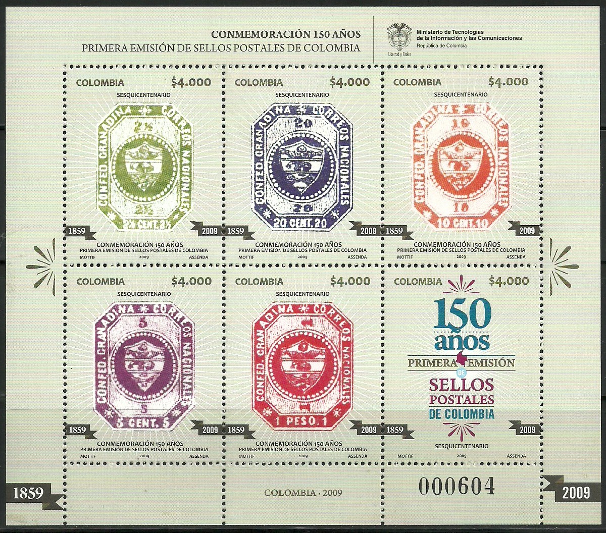 El Comienzo de la Afición de Colección de Estampillas en Colombia ...